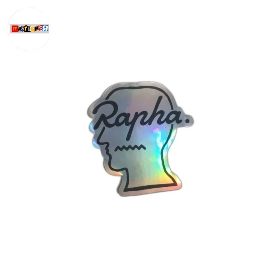 Rapha x Brain Dead logo hologram streetwear cyclist sticker | Shopee ...