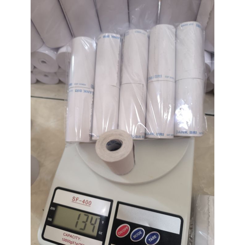 Reversible BRI logo thermal receipt paper/Reversible Mandiri/BCA/BNI/B ...