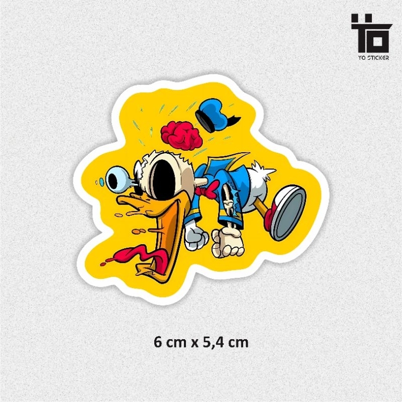 Donald DUCK STICKER/COOL STICKER/VIRAL STICKER | Shopee Singapore