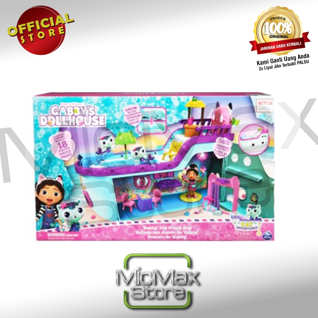 Gabbys Dollhouse Gabby's Cat Friend Ship CRUISE 6068572 | Shopee Singapore