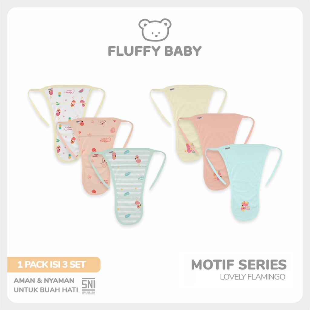 FLUFFY Flamingo Rope Cloth Diapers (3Pcs) PBPT FSB NEWBORN | Shopee ...