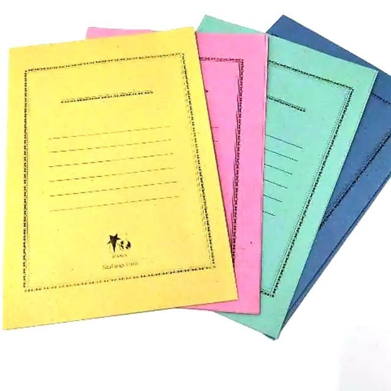 Paper Stopmap Paper Folder contains 50 pcs | Shopee Singapore