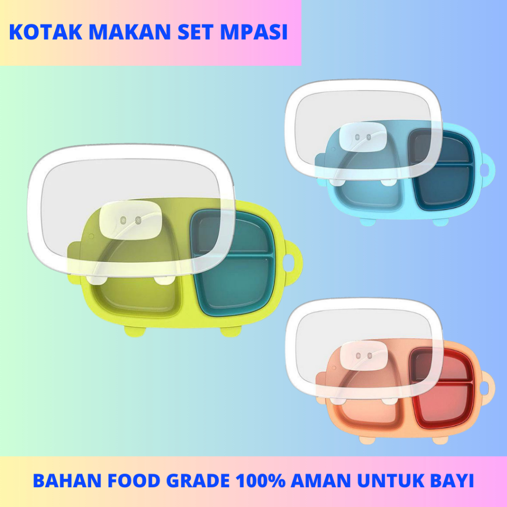 Baby Lunch Box Complete MPASI Set - Unique Lunch Box Good for Traveling ...