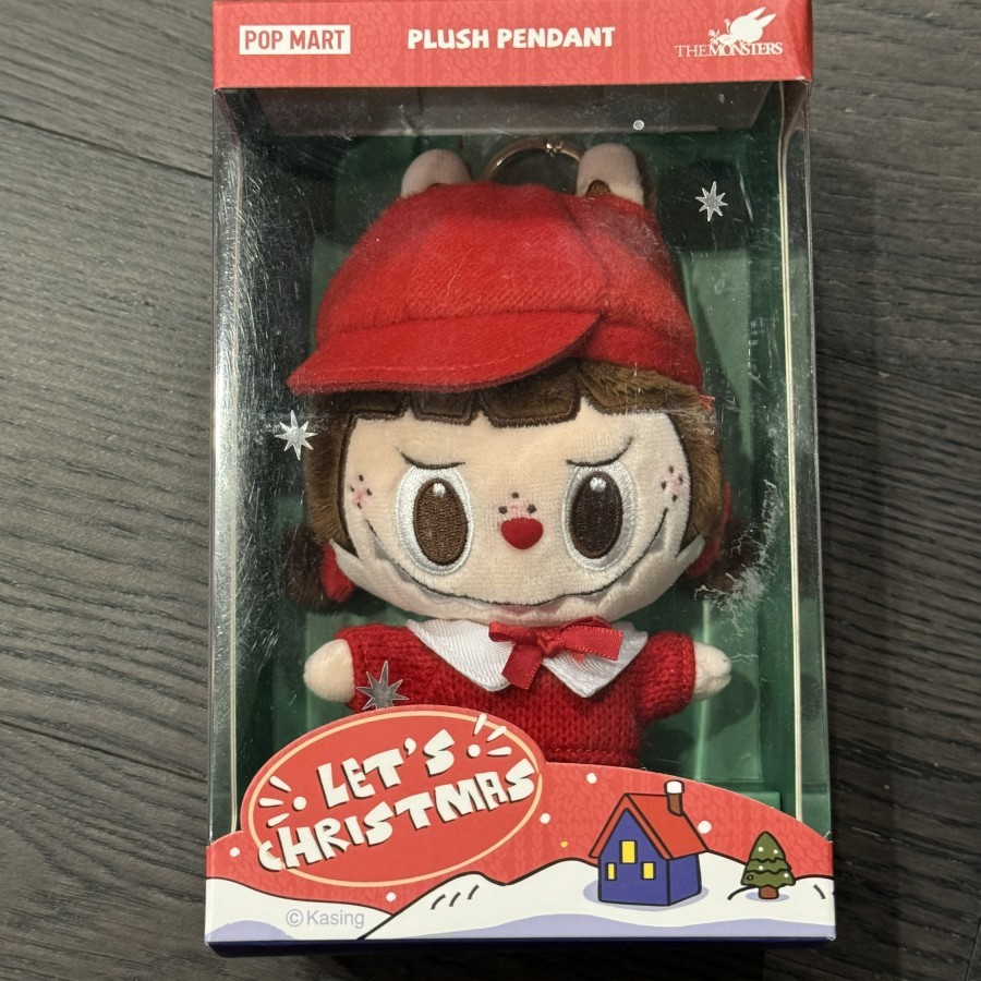 Pop Mart Labubu Let's Christmas Plush Pendant Original 100% Rare Item ...