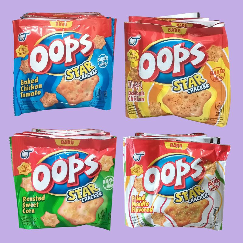 Toves STAR Crackers All STAR Shaped Biscuit Flavor Variants 10gr [10 ...