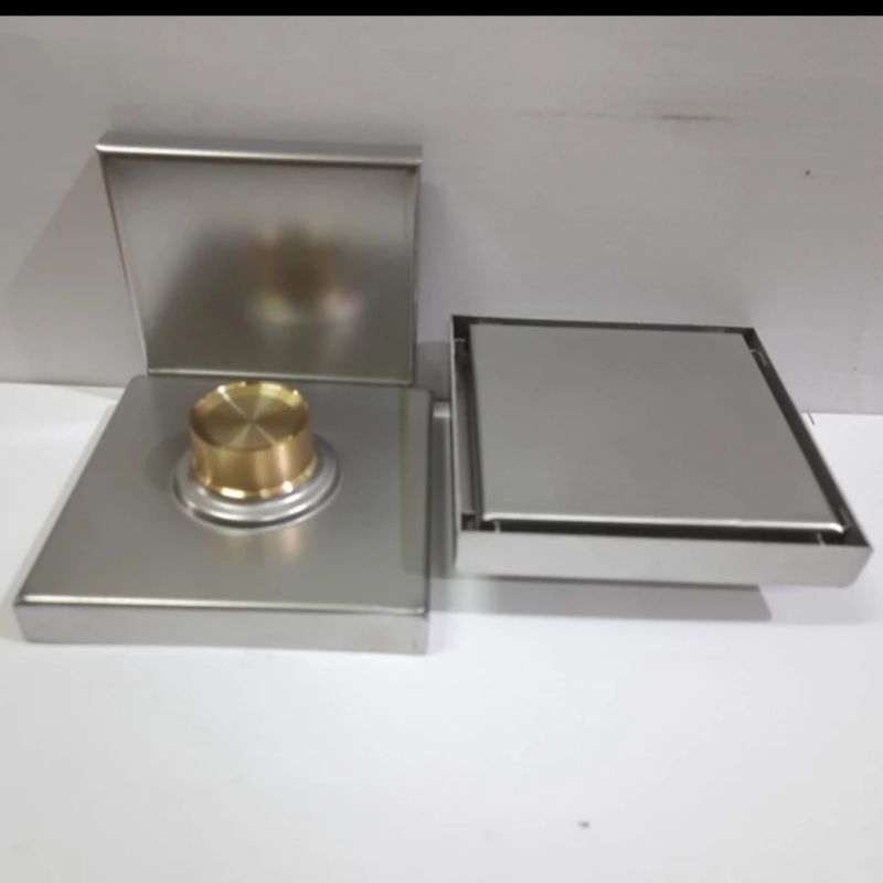 Sus 304 Stainless floor drain / smart floor drain 15 × 15 cm tile ...