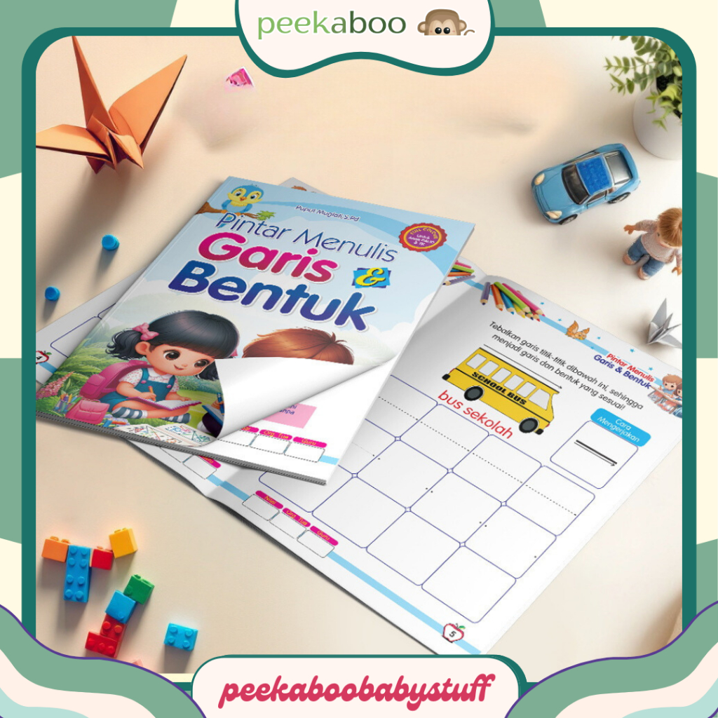 Preschool CHILDREN'S PRESCHOOL BOOK - SMART WRITING LINES IN PRESCHOOL ...