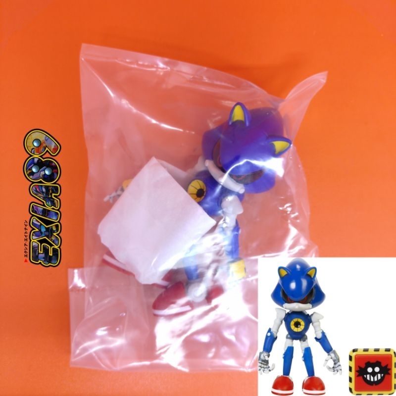 Sonic The Hedgehog 4-Inch Articulated Action Figure - Metal Sonic With ...
