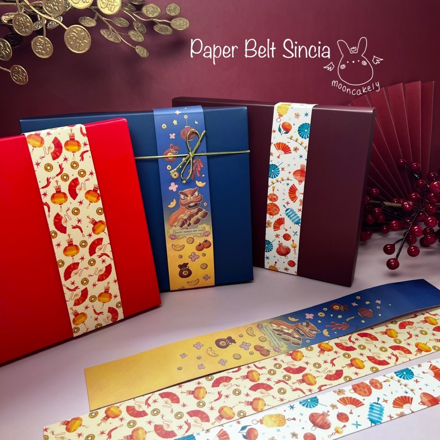 Paper Belt Sincia| Pbsc01| Chinese New Year Sleeve| Sealed| Belt Paper ...