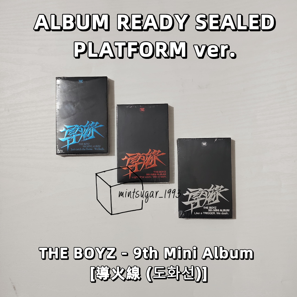 The BOYZ - 9th Mini Album TRIGGER [ 肖火mission ( 肖 ) ] ( Platform Ver ...