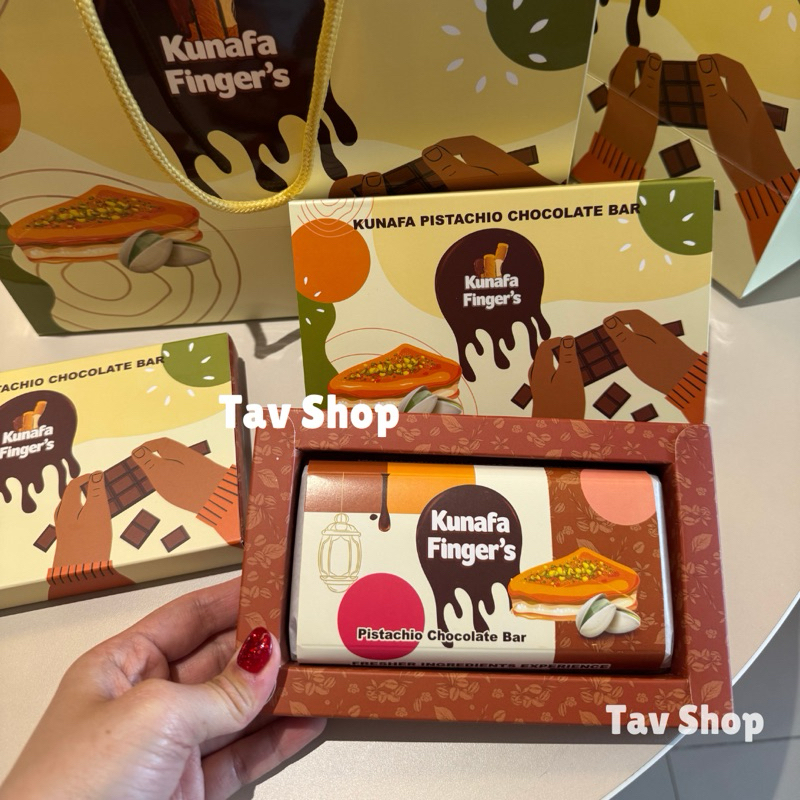 [Ready] Kunafa Fingers Pistachio Chocolate by Kunafa Fingers ORIGINAL ...