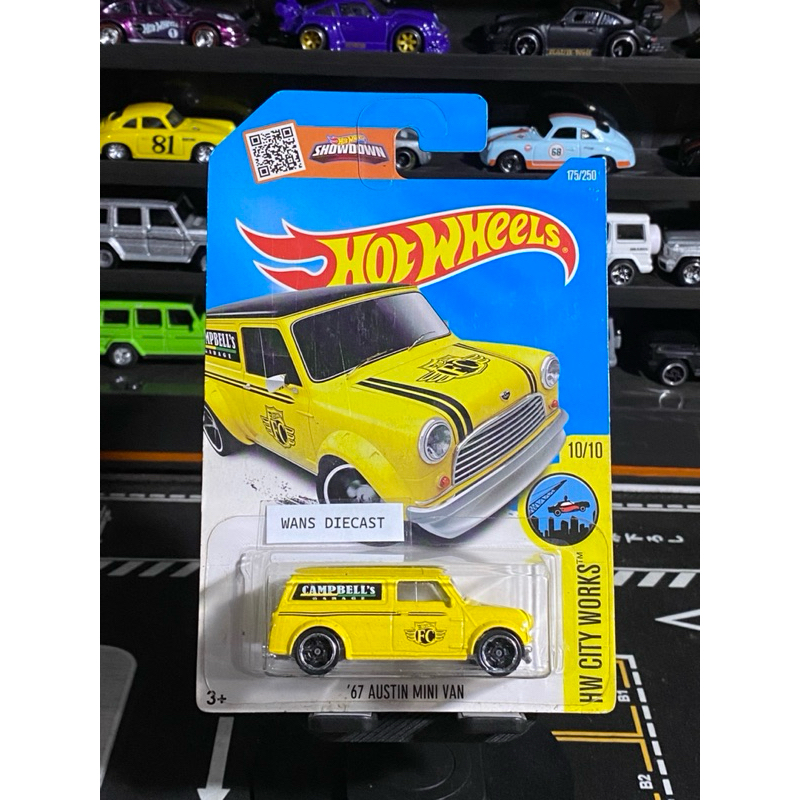 Hot Wheels 67 Austin Mini Van Yellow | Shopee Singapore