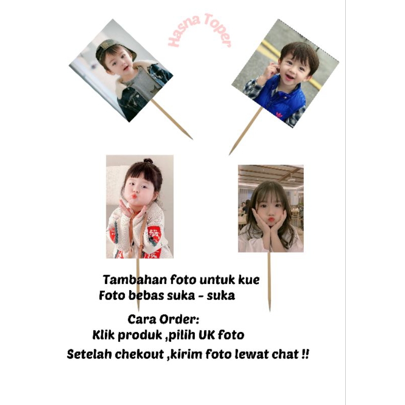 Custom Photo Request Cake topper | Shopee Singapore