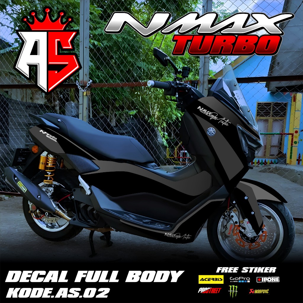 Decal Sticker Yamaha Nmax Turbo Neo 155 2024 2025 Latest Nmax Neo Turbo ...