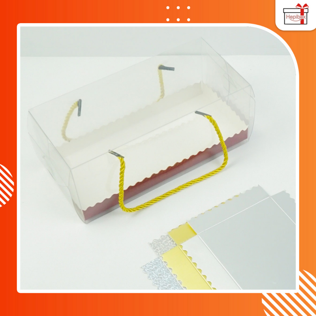 Mica Roll Cake Box / Mica Roll Cake Box / Transparent Mica Box ...