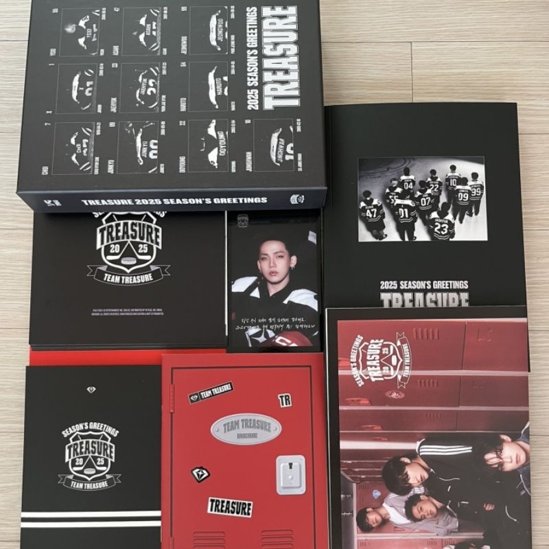 Treasure SEASONS GREETINGS 2025 SG25 TREASURE NEW SHARING PHOTOBOOK ...