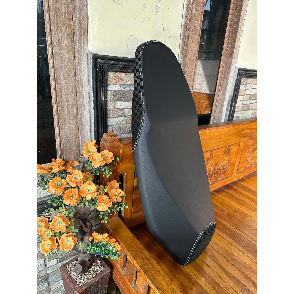 Seat Set Nmax Neo/Turbo Leather Mbtech Mix Chess Custom-Seat Set Nmax ...
