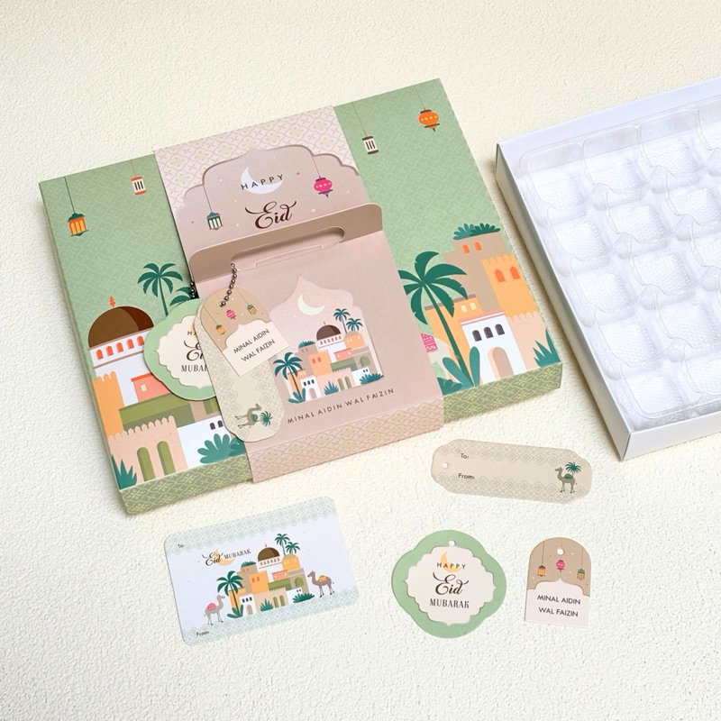 10 Sets of Nastar Boxes Separate Bilqis Boxes for Eid al-Fitr | Shopee ...