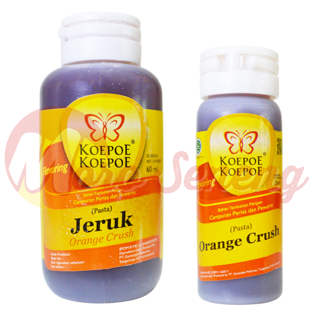 Butterfly Orange Paste Orange Crush Koepoe Flavor | Shopee Singapore