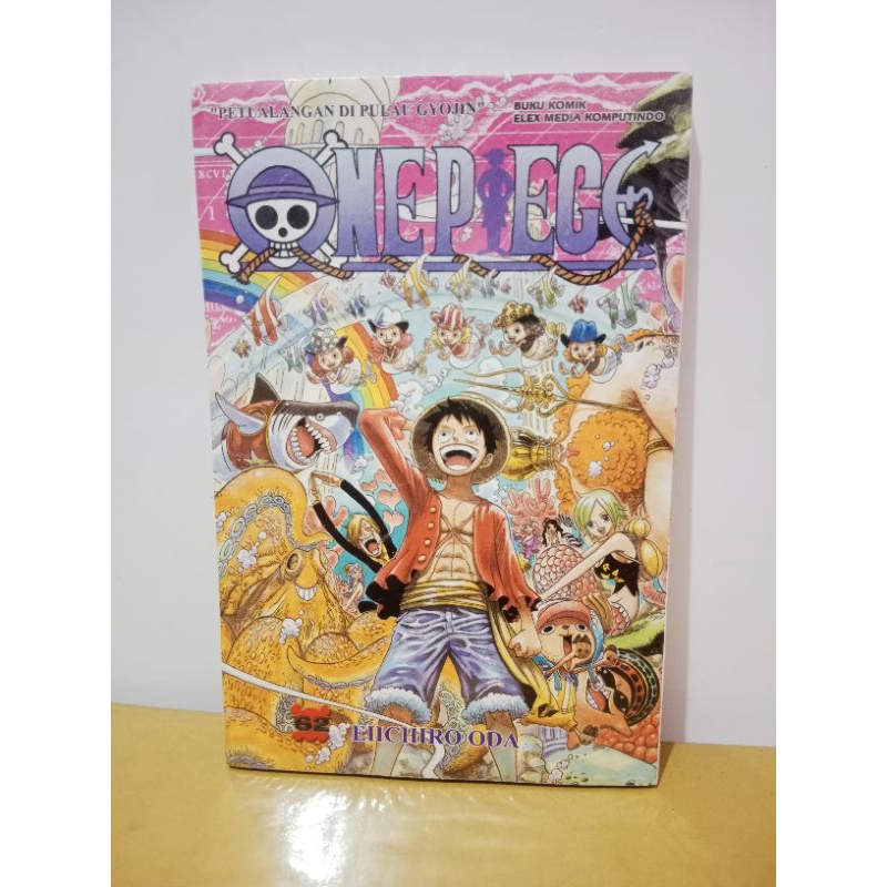 Original One Piece Comic No.62 by Eiichiro Oda | Shopee Singapore