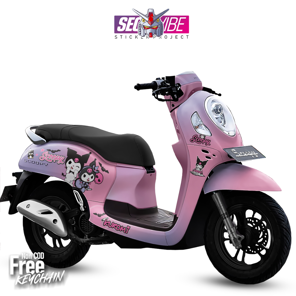 Decal Sticker Honda Scoopy FI Fullbody Scoopy Sticker 2013-2016, 2017 ...