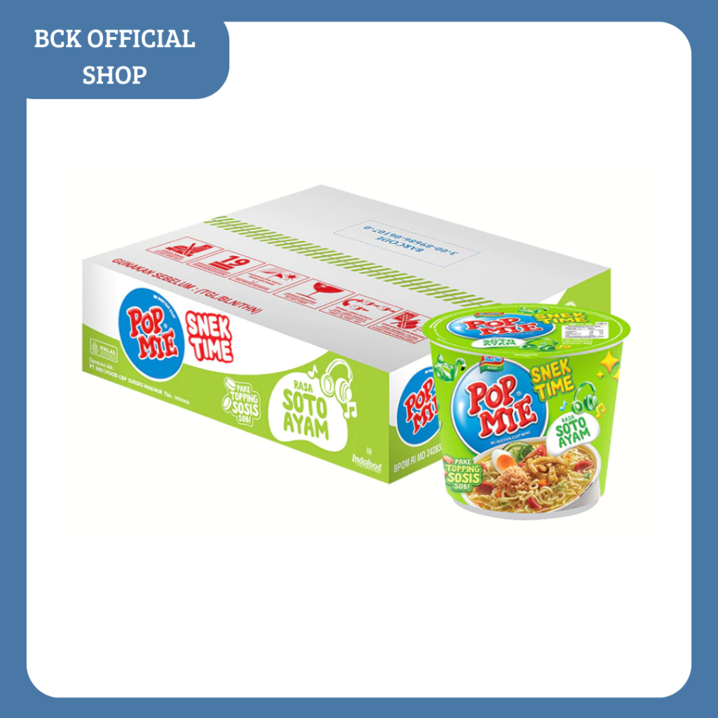 Pop Mie Mini Snack Soto Flavor 12x40gr (CARTON) | Shopee Singapore