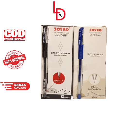 Joyko JK 100 NT 0.5 MM PEN / JOYKO JK-100 MINI LIQUID PEN / JOYKO GEL PEN (1pcs) | Shopee Singapore