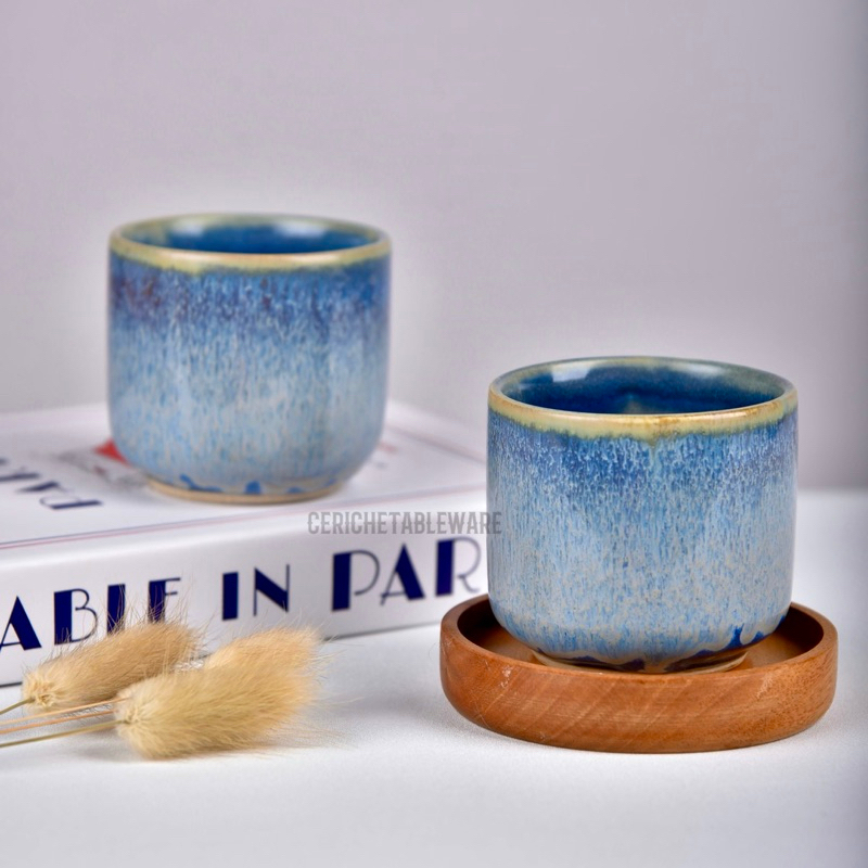 Cerache Bea Mug Ceramic Vintage Ceramic Glass/ Cup/ Ocha Tea Glass ...