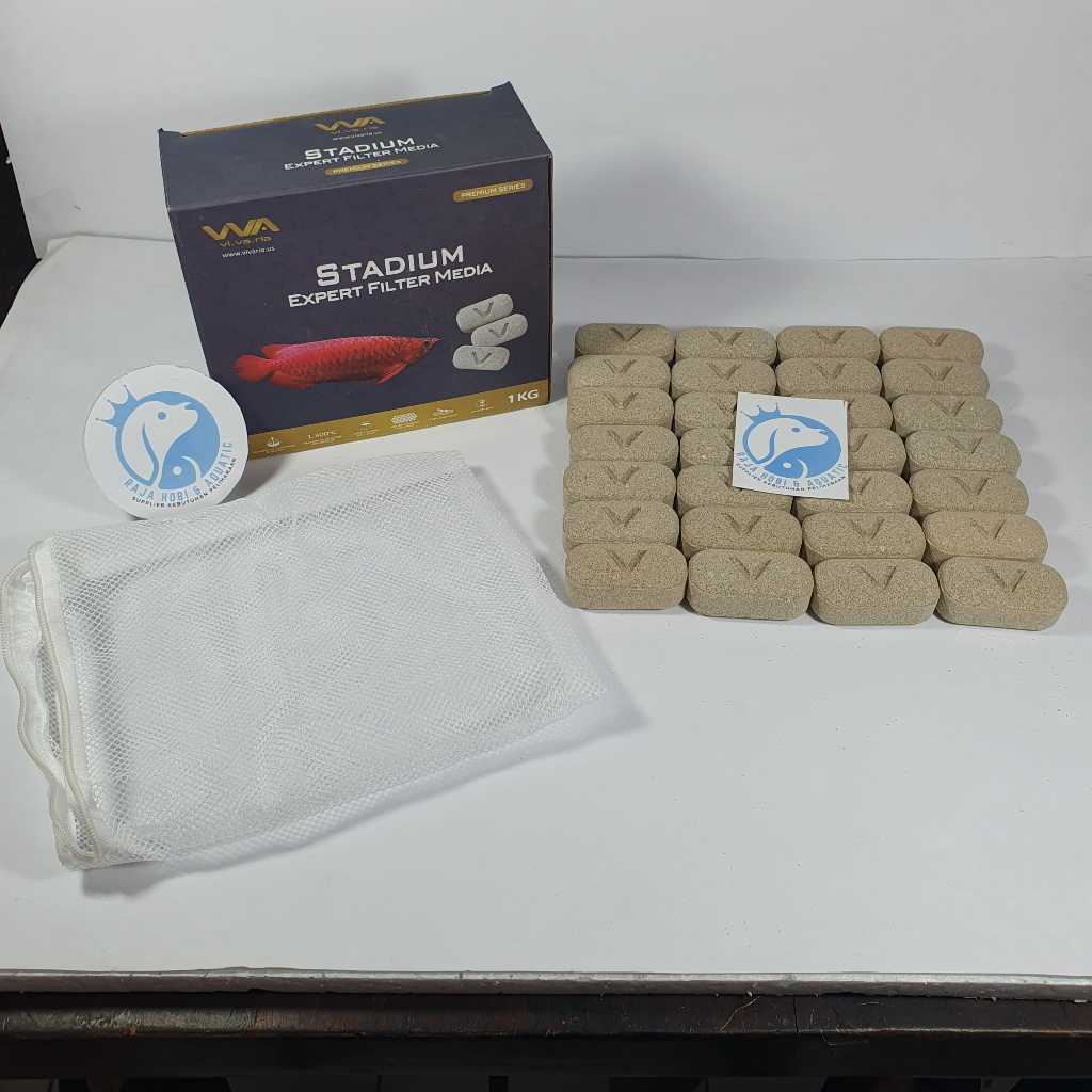 Vivaria STADIUM RUGBY 1KG Biological FILTER MEDIA Bacteria House ...