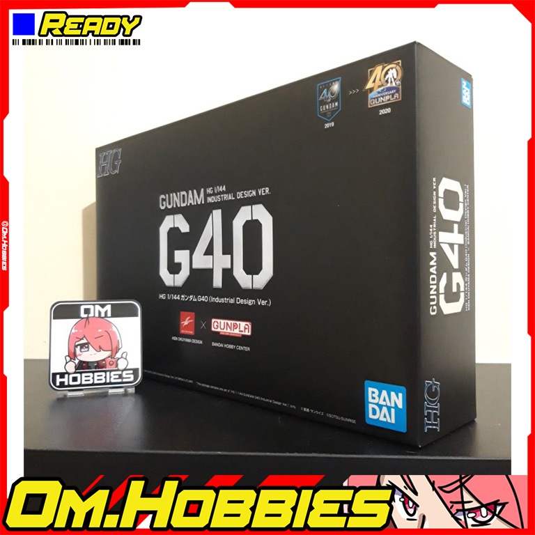 Hg Gundam G40 (Industrial Design Ver.) by Bandai | Shopee Singapore