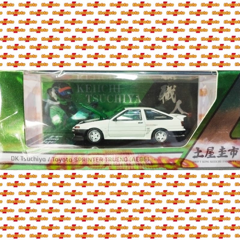 HOBBY JAPAN TOYOTA SPRINTER TRUENO AE86 DRIFT KING KEIICHI TSUCHIYA DK | Shopee Singapore