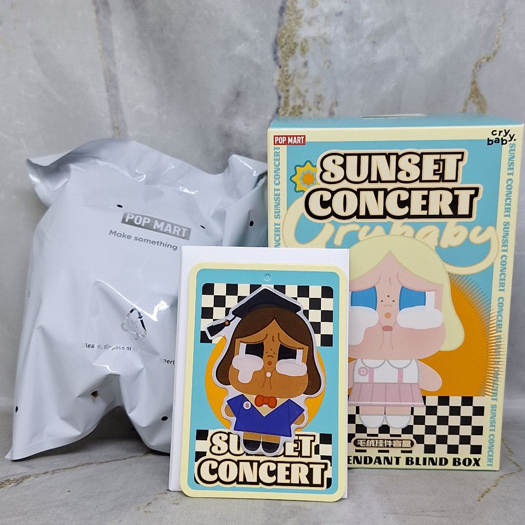 Pop Mart Sunset Concert Cry Baby Original Secret Graduation Season ...