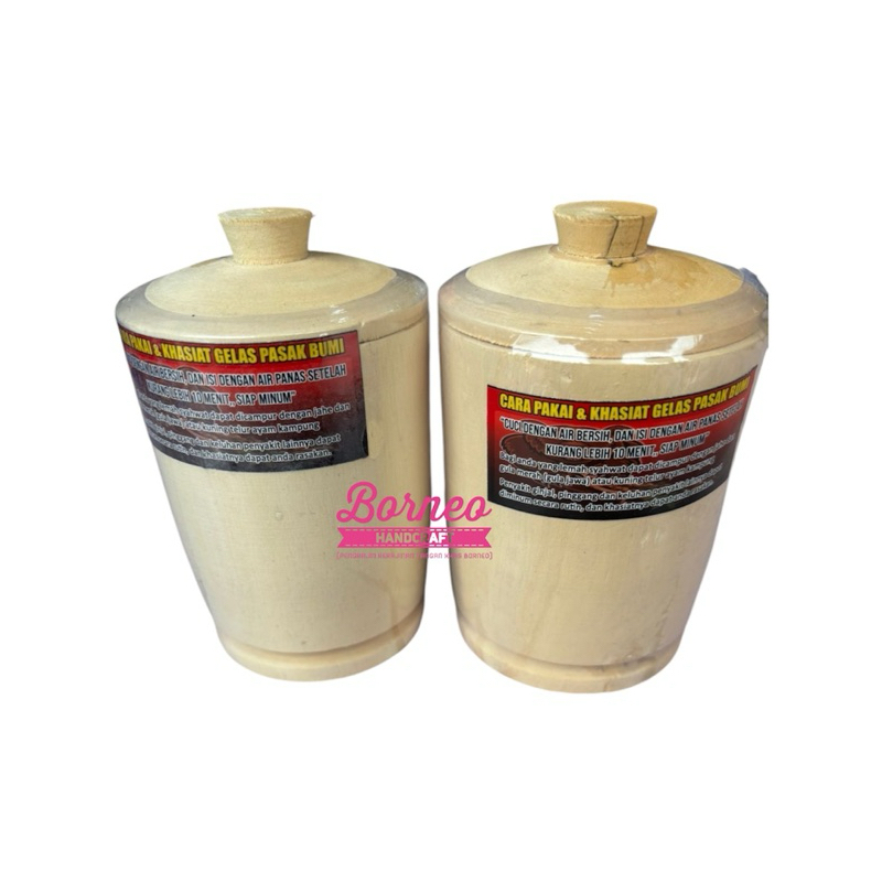 Earth peg wood glass | Kalimantan earth peg wood glass | Original earth ...