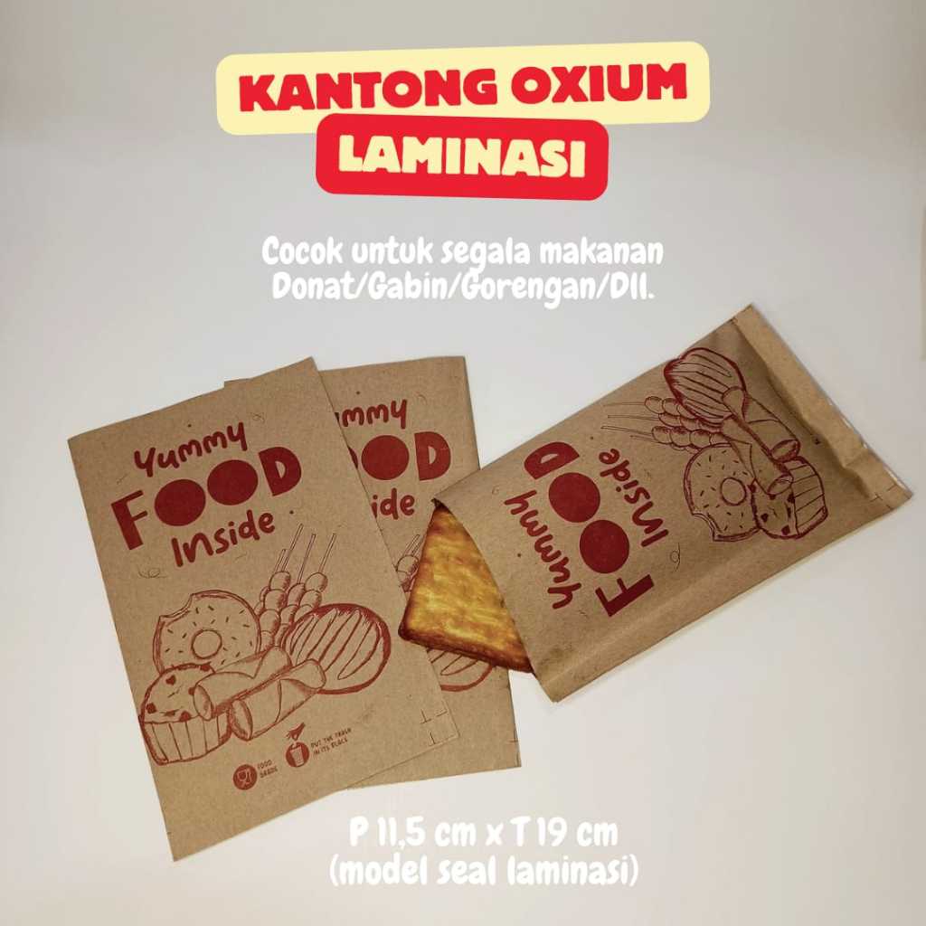 Yummy FOOD 1PC Fried Chicken Bag, Fried Chicken packaging, Fried ...