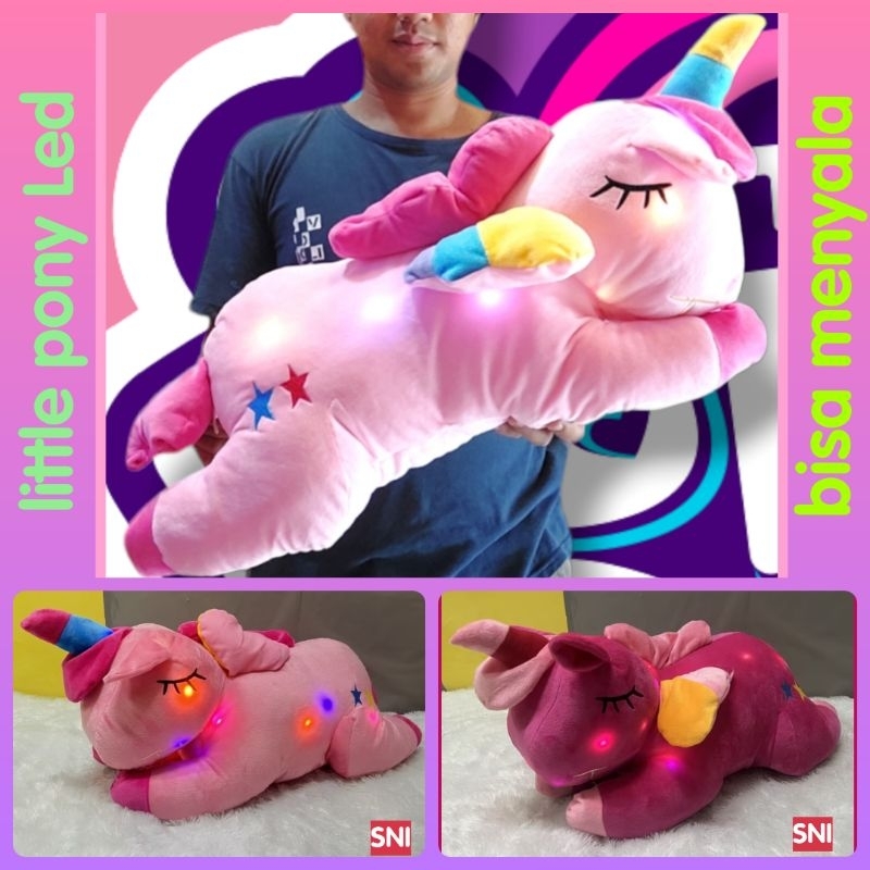 My Little Pony Laying Led Doll Toy Size 60cm | Shopee Singapore