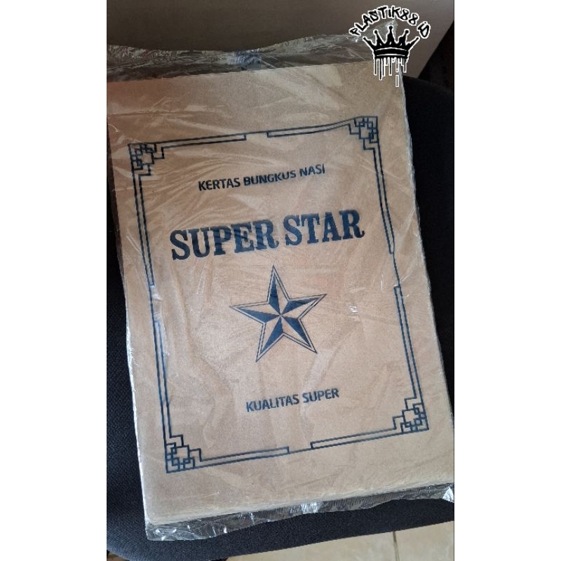 Food Wrapping Paper Chocolate Rice Paper Super Star Regal Suparma ...