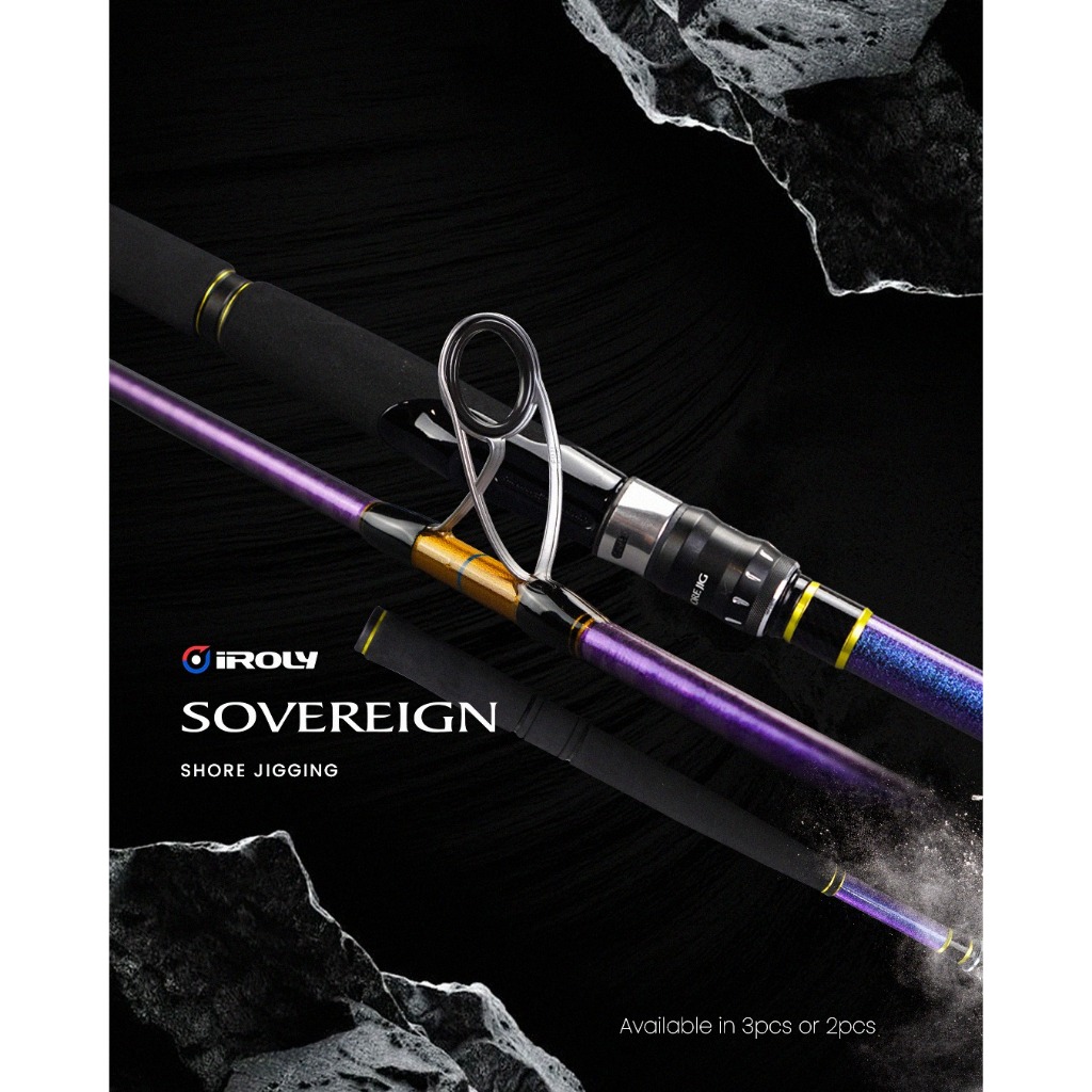 Iroly CLOVEREIGN fishing rod (connect 2 & 3) | Shopee Singapore