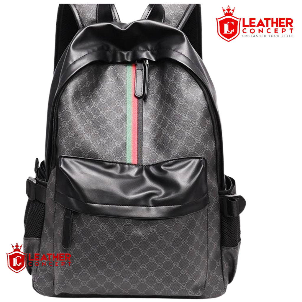 HITAM Leather Concept ELSA Men's Leather Backpack Men's Backpack ELSA ...