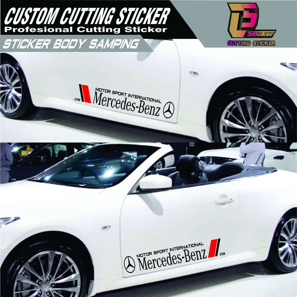 Mercedes Benz Motorcycle Sport International Cutting Sticker Car ...