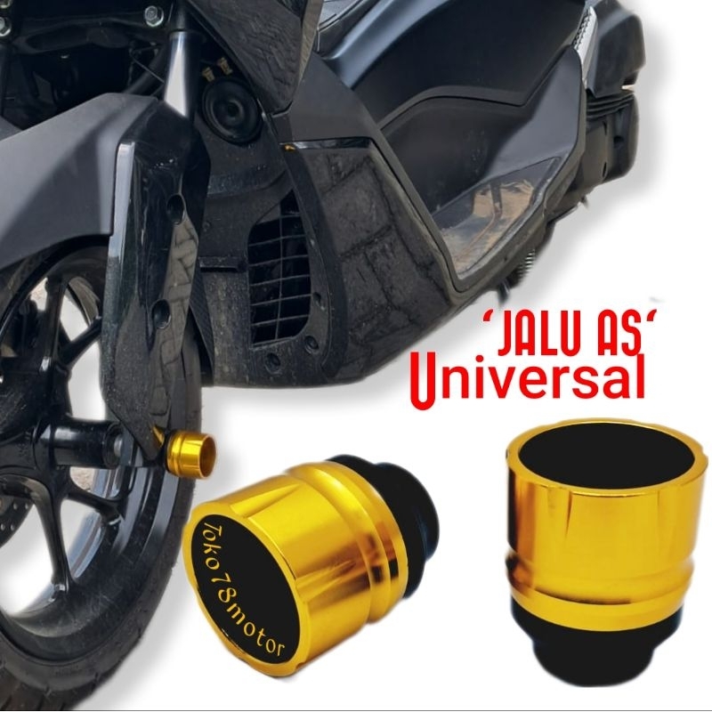 Universal Full CNC funnel model axle for Nmax turbo neo beat scoopy ...