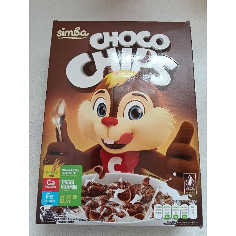 Simba Choco Chip Cereal Box 150gr | Shopee Singapore