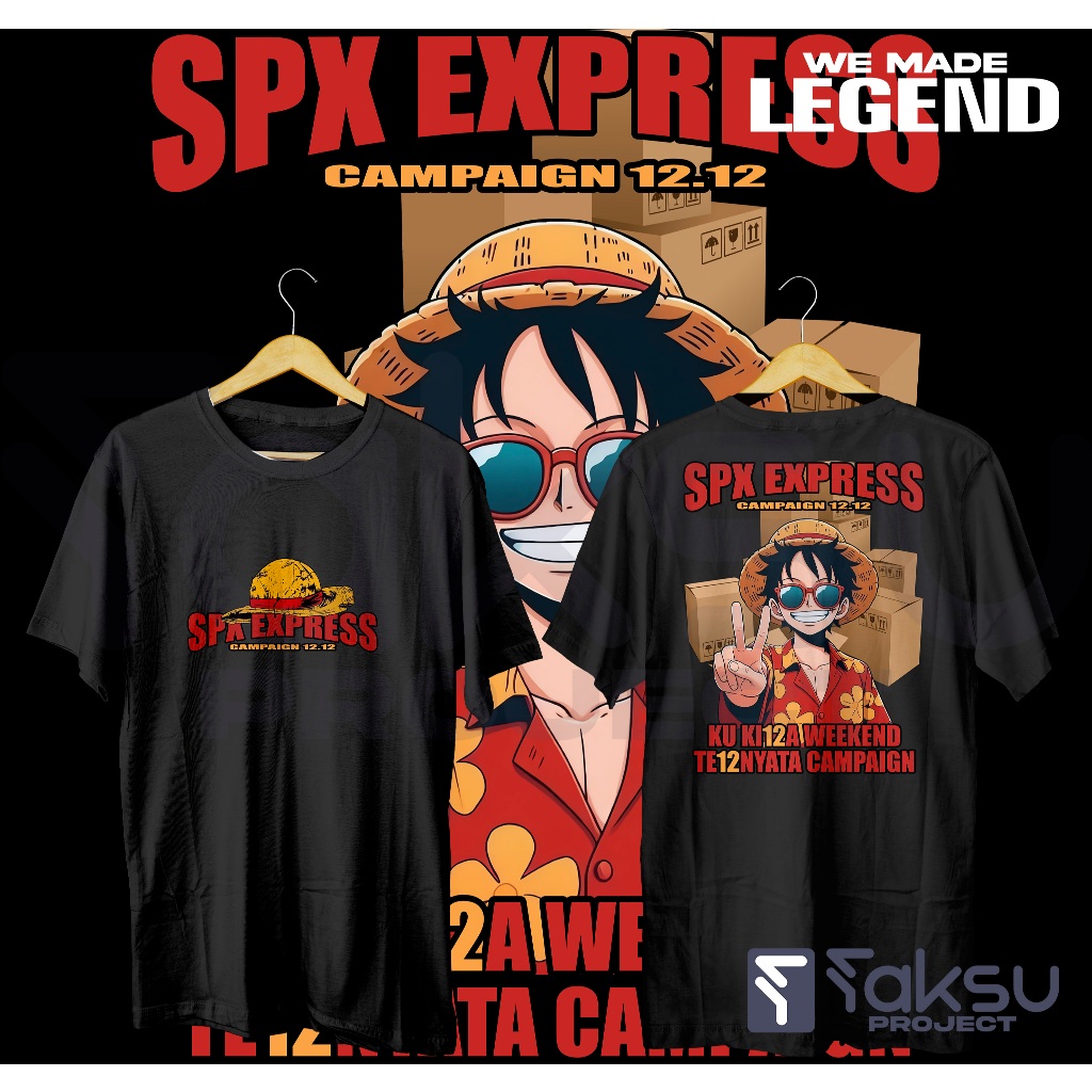 Spx express t-shirt spx express campaign 12.12 spx express t-shirt ...