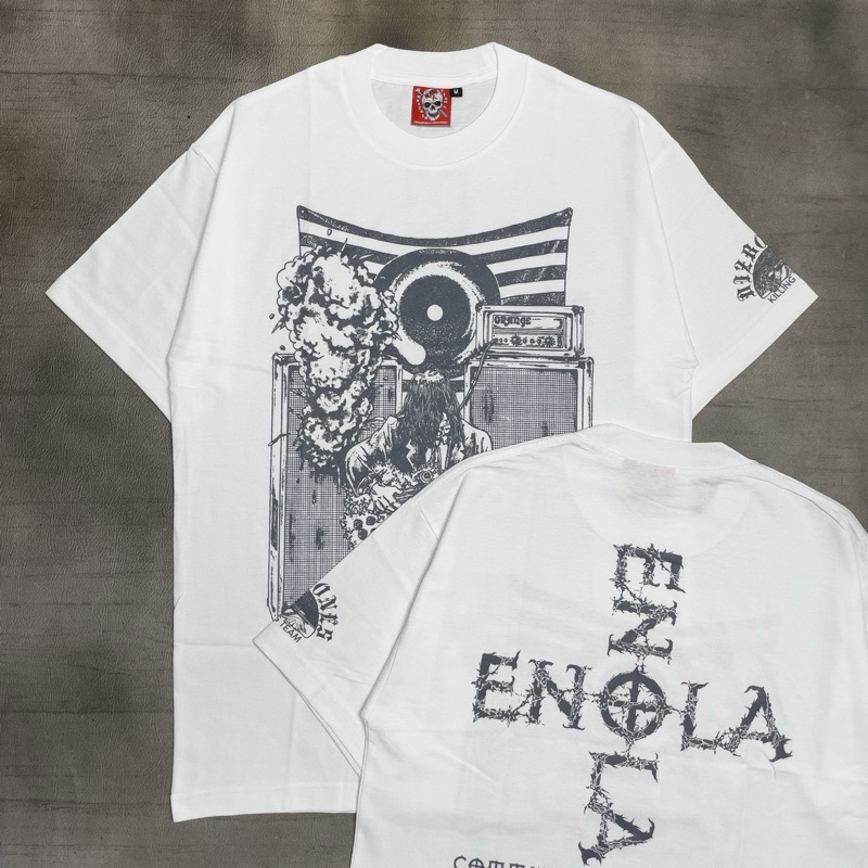 Enola - Commit Death | Original Merchandise White Tshirt | Shopee Singapore