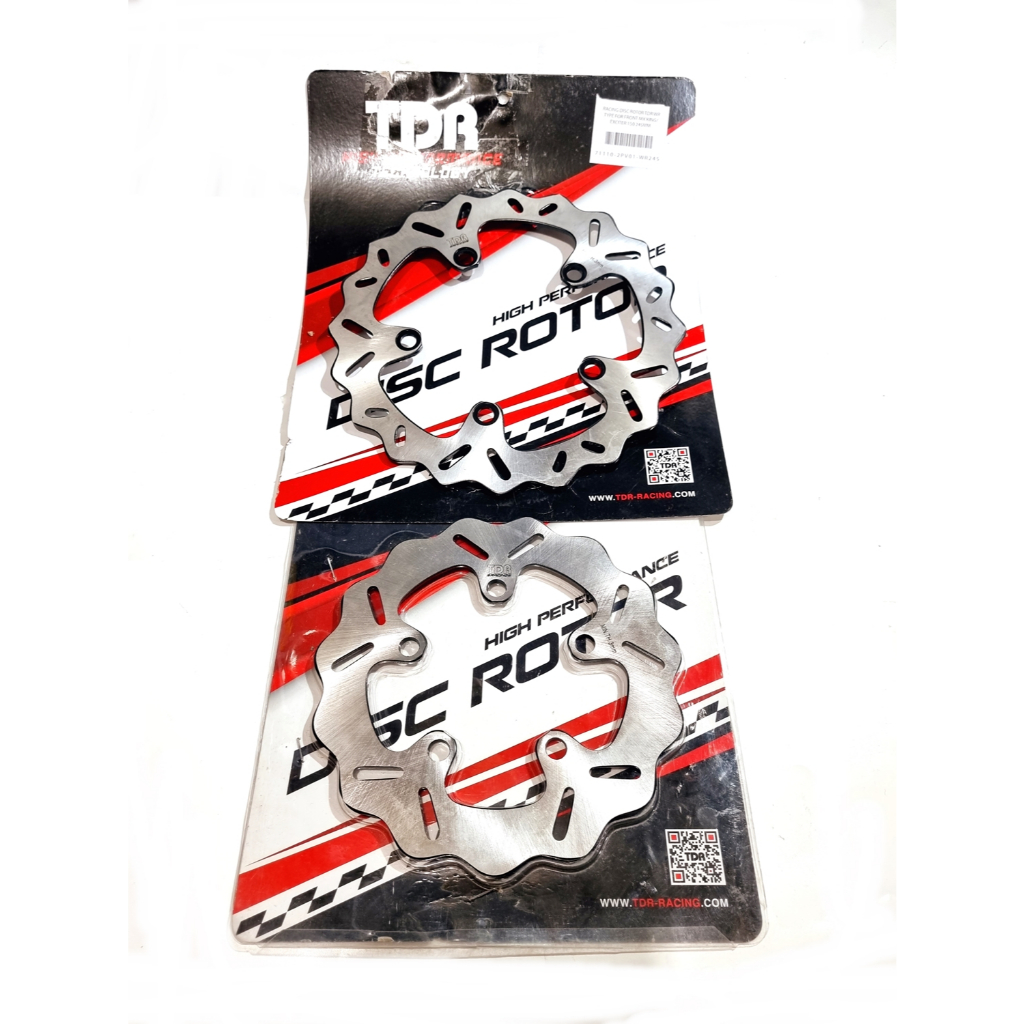 Yamaha MX KING front rear TDR RACING ORIGINAL DISC ROTOR TDR RACING ...
