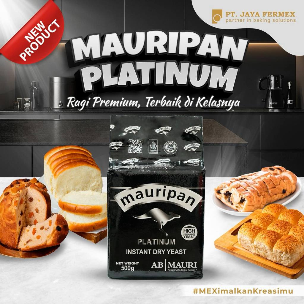 Mauripan Platinum Instant Dry Yeast 500gr – Mauripan Premium Instant ...
