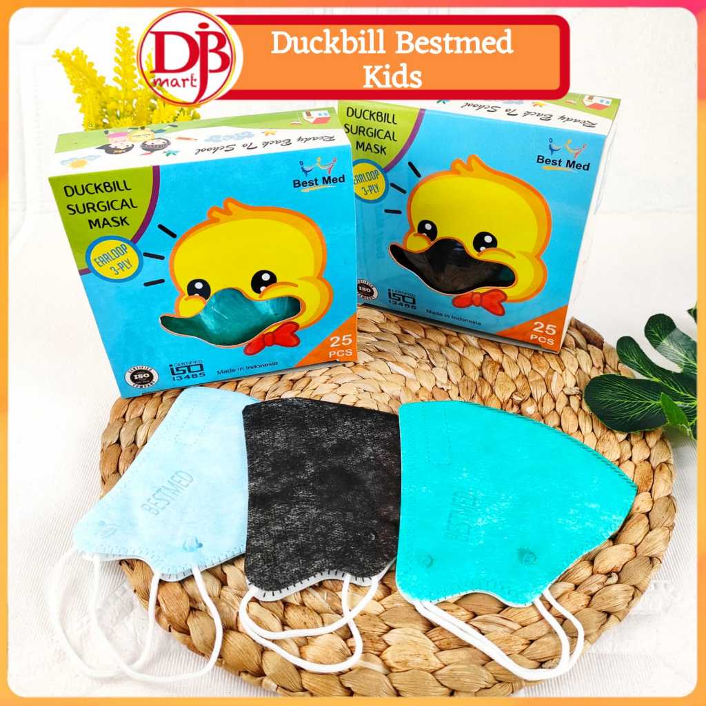 Djb - Duckbill Kids Bestmed Surgical 3Ply Mask || Bestmed Children's ...