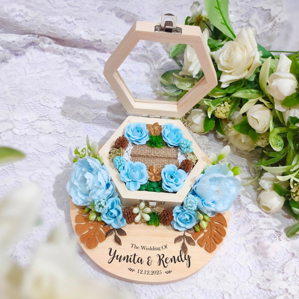 Ringbox Wedding Engagement Wedding Ring Box Shopee Singapore