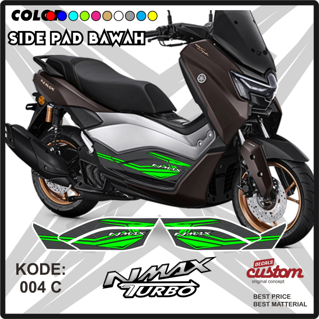 Lower Side pad Sticker Yamaha Nmax Turbo Tankpad Sticker All Type Lower ...