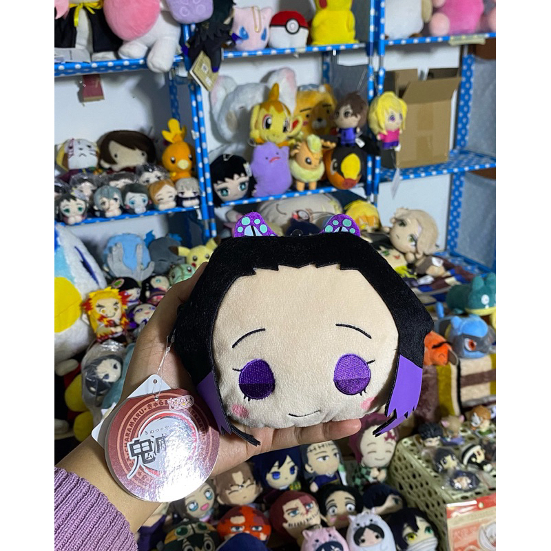 Kimetsu No Yaiba Demon Slayer Shinobu Kocho Pouch Card Holder Plush ...