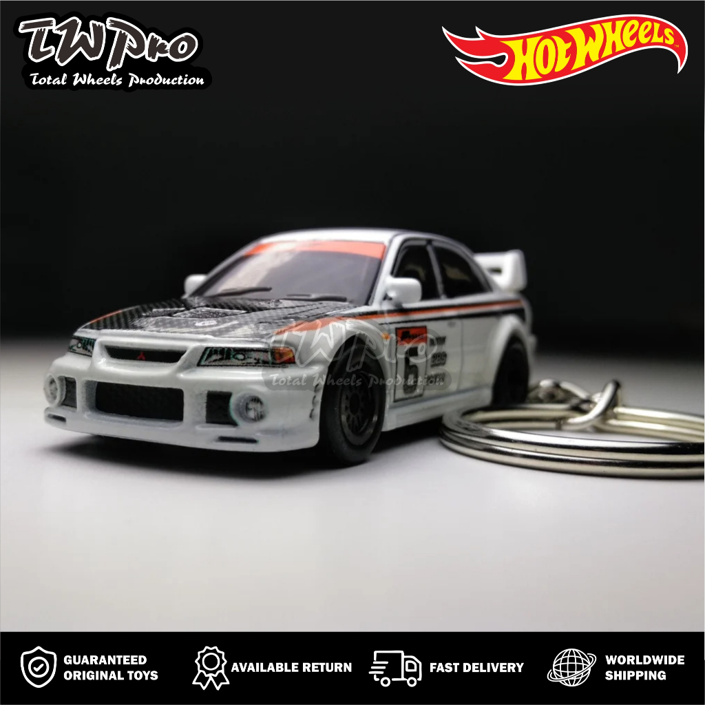 GANTUNGAN HOT WHEELS PREMIUM MITSUBISHI LANCER EVOLUTION VI EVO 6 FORZA ...